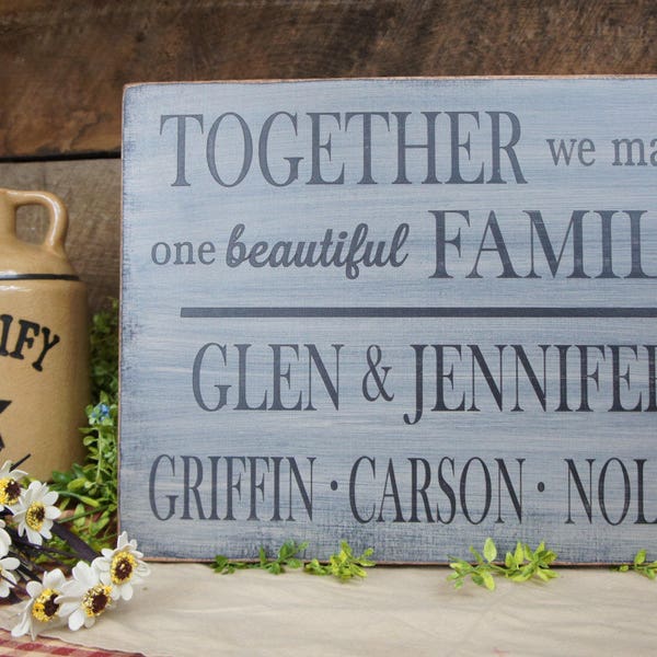 Family Signs - Etsy