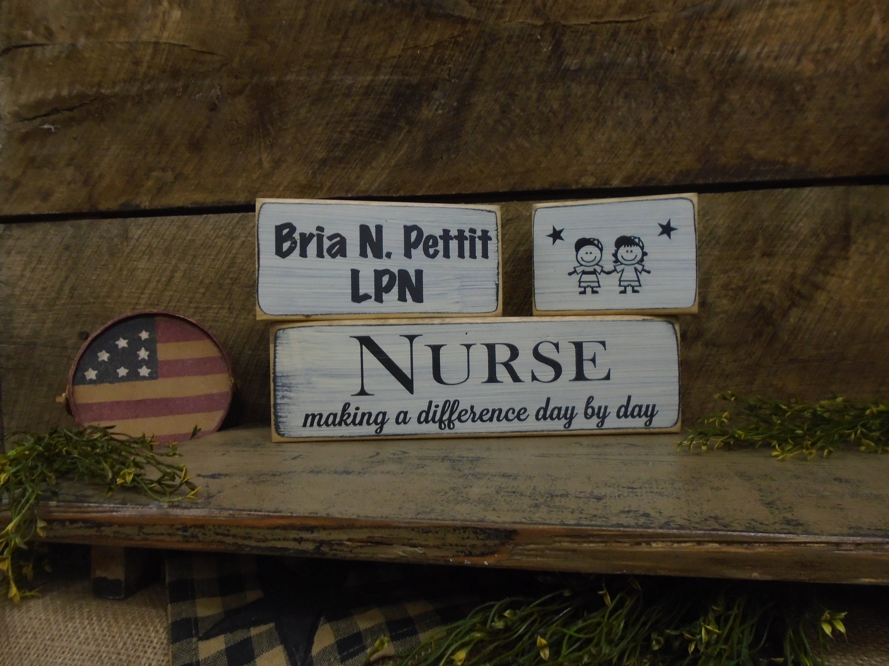 Nurses Gift Nurse Making a Difference Day by Day Personalized | Etsy