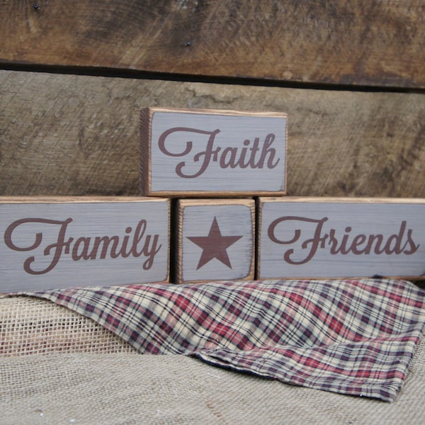 Rustic Wood Letters - Etsy