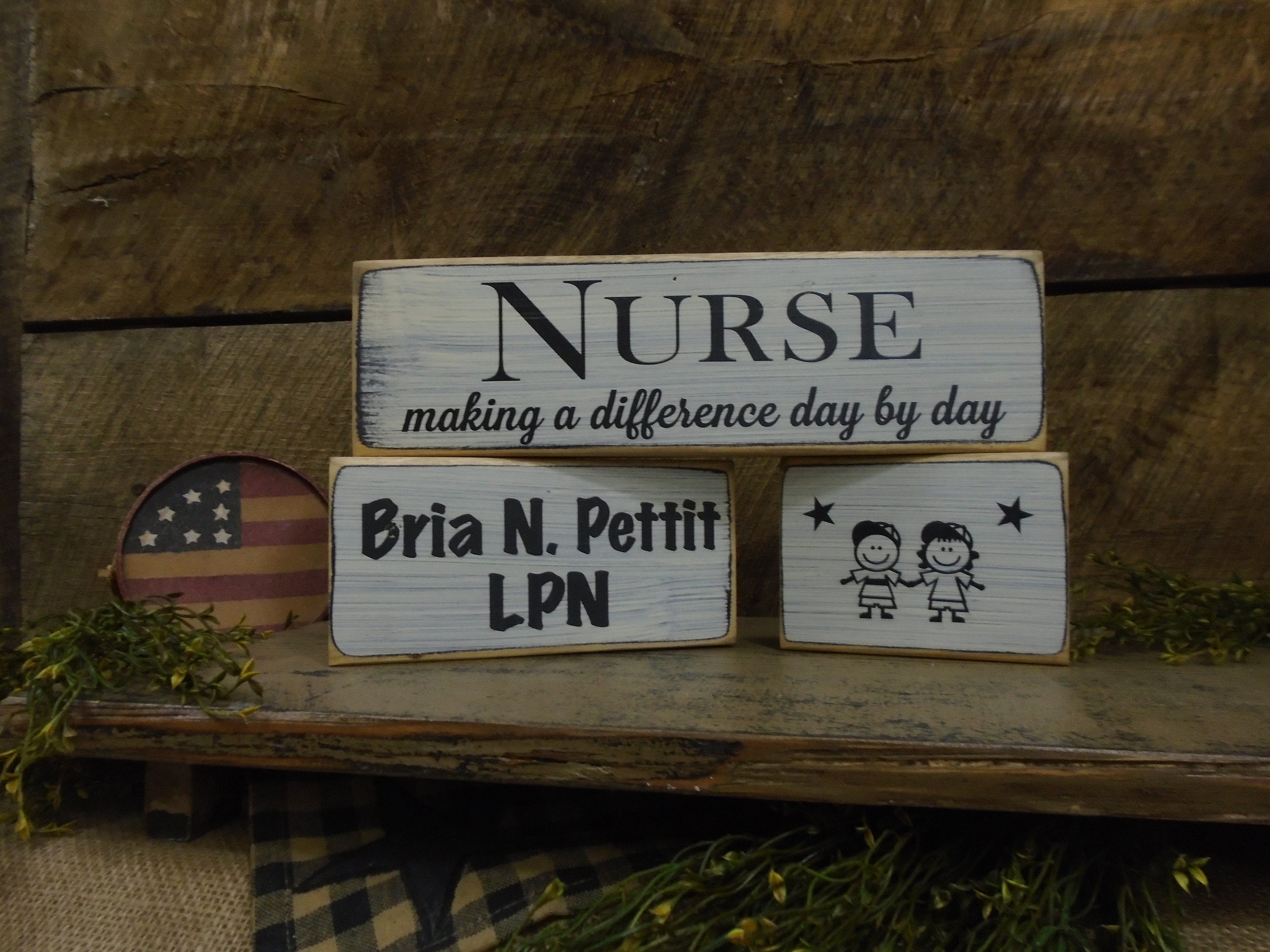 Nurses Gift Nurse Making a Difference Day by Day Personalized | Etsy