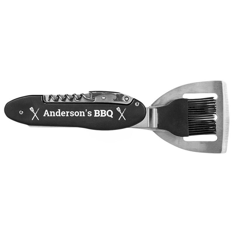 Personalized BBQ Multi-tool 5-in-1 BBQ Tool Set Laser | Etsy