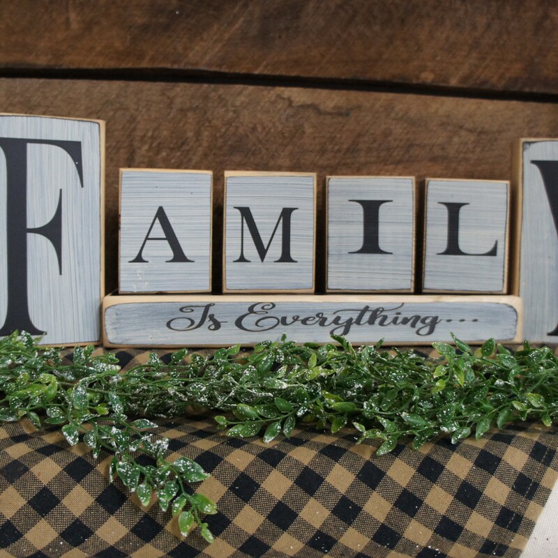 Wood Block Set - Etsy