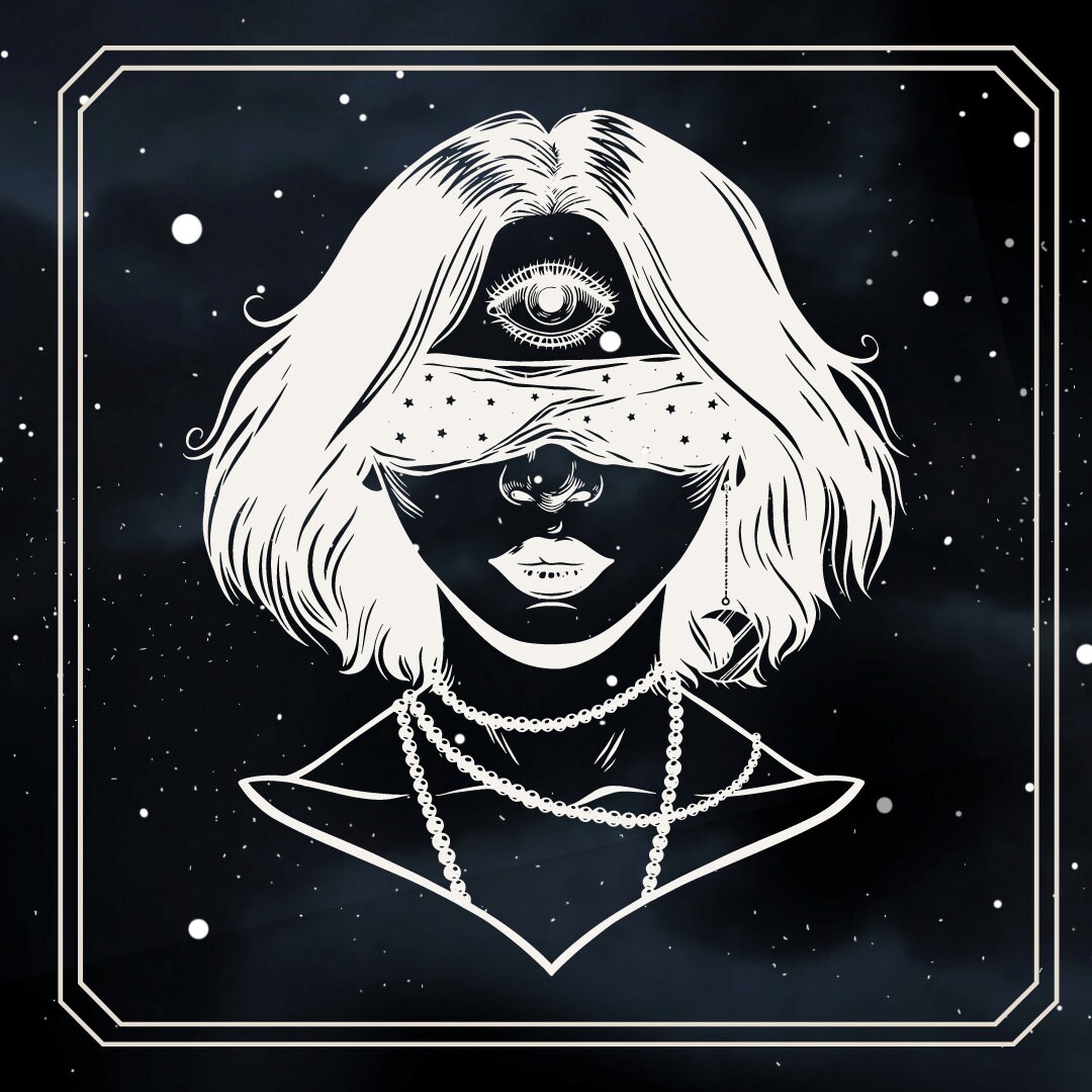 Witch Woman Svg, Halloween Svg, Spooky Svg, Witchy Svg, Evil Eye Svg ...