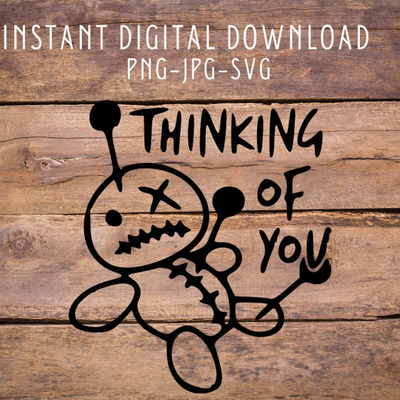 Voodoo Doll Svg - Etsy