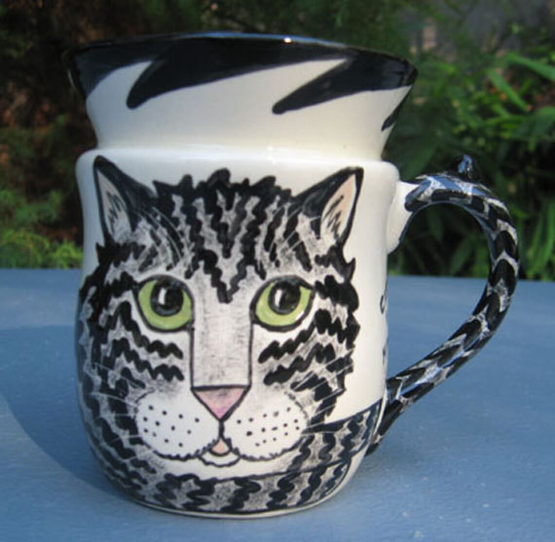 Custom Handmade Cat Cup - Etsy