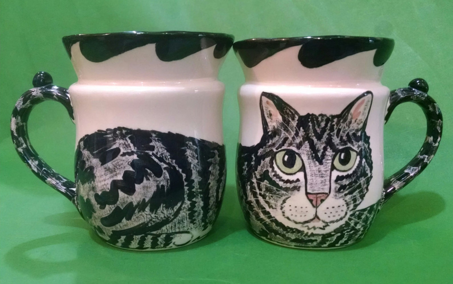 Custom Handmade Cat Cup - Etsy