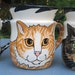 Custom Handmade Cat Cup - Etsy