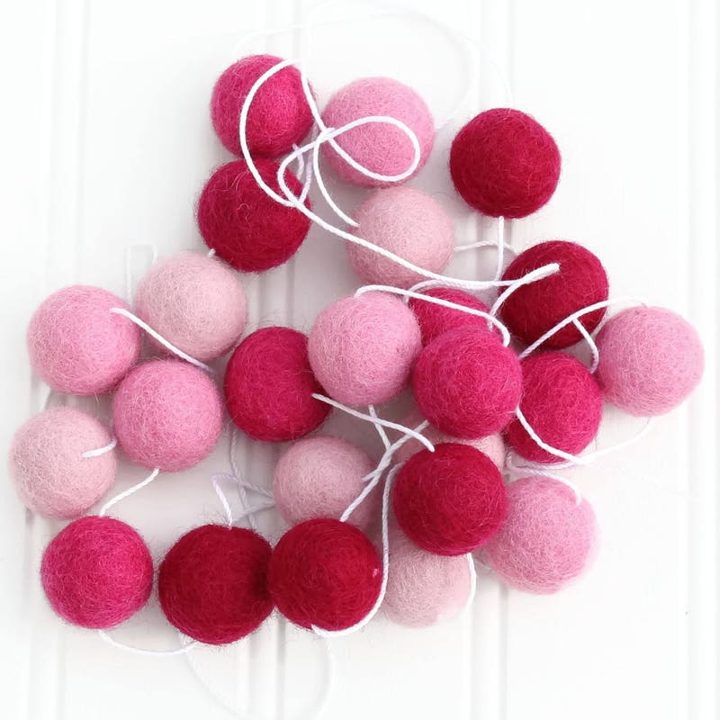 Pink Garland - Etsy