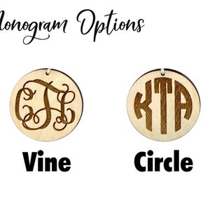 Custom Monogram Tag CAR DIFFUSER // Essential Oil Diffuser - Etsy