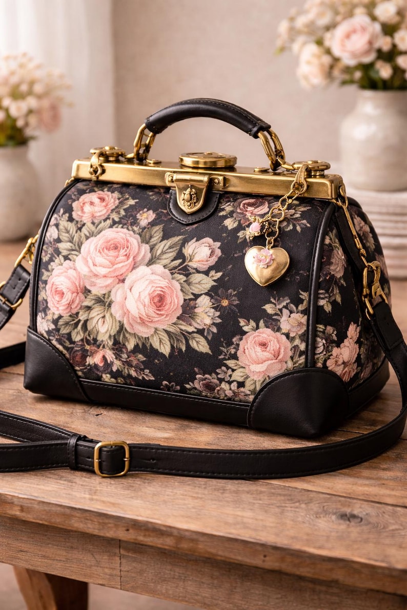 Vintage Rustic Shabby Chic Boho Doctor Bag Digital Pattern Only RARE ...