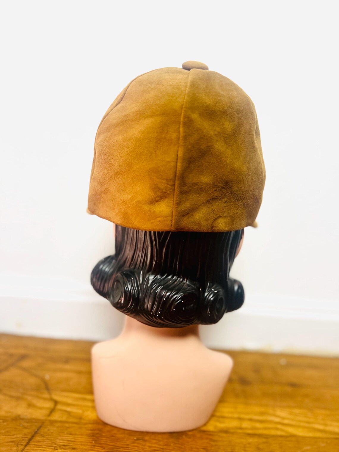 BEATNIK MOD 1960’s 60s 1970’s 70s Vintage Retro Spiced Butternut Tan ...