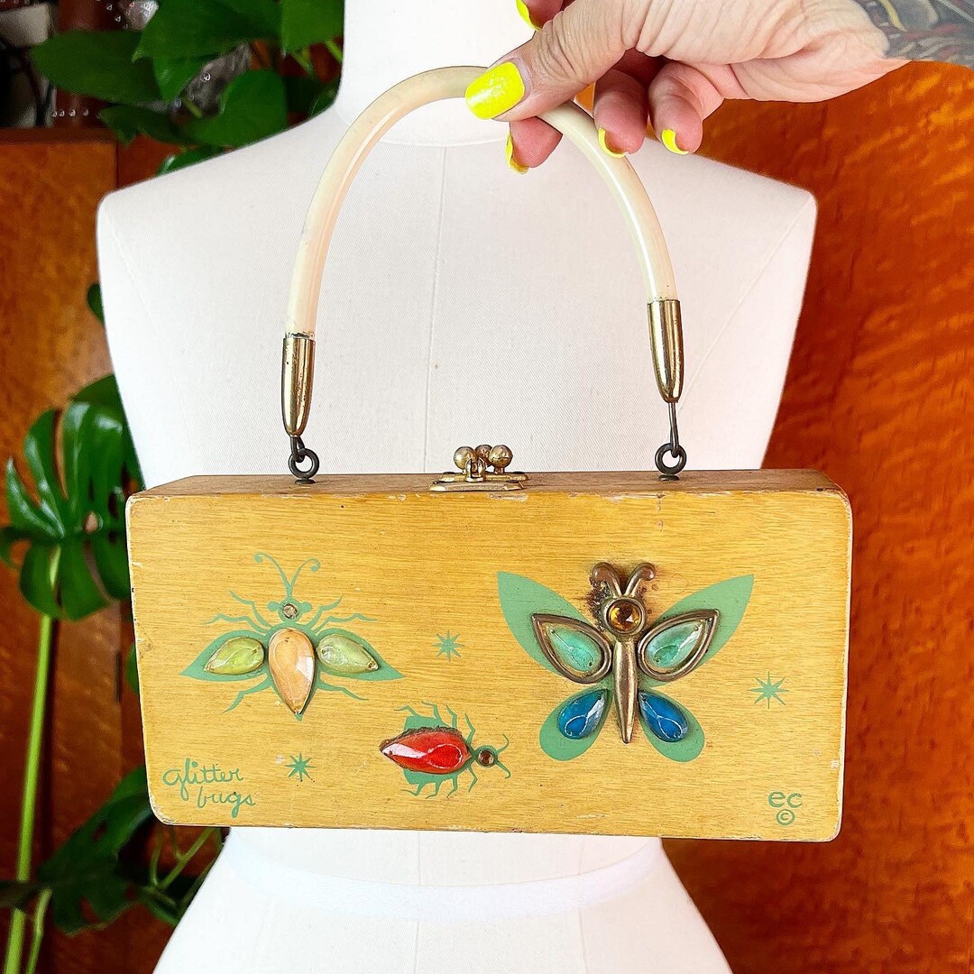 ENID COLLINS Vintage Glitter Bugs 1950’s 50s 1960’s 60s Hand Painted ...
