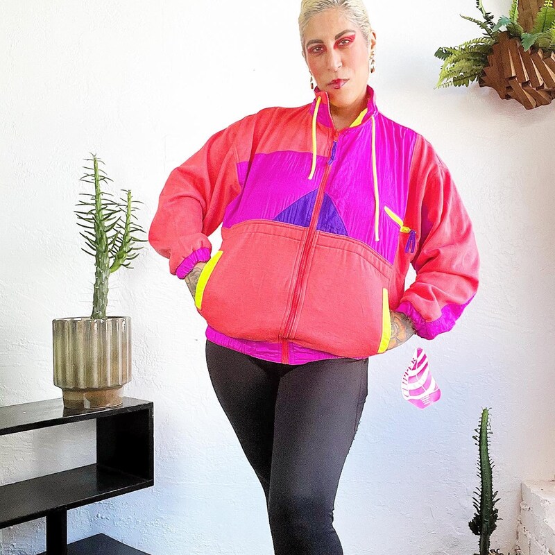 80s Windbreaker - Etsy
