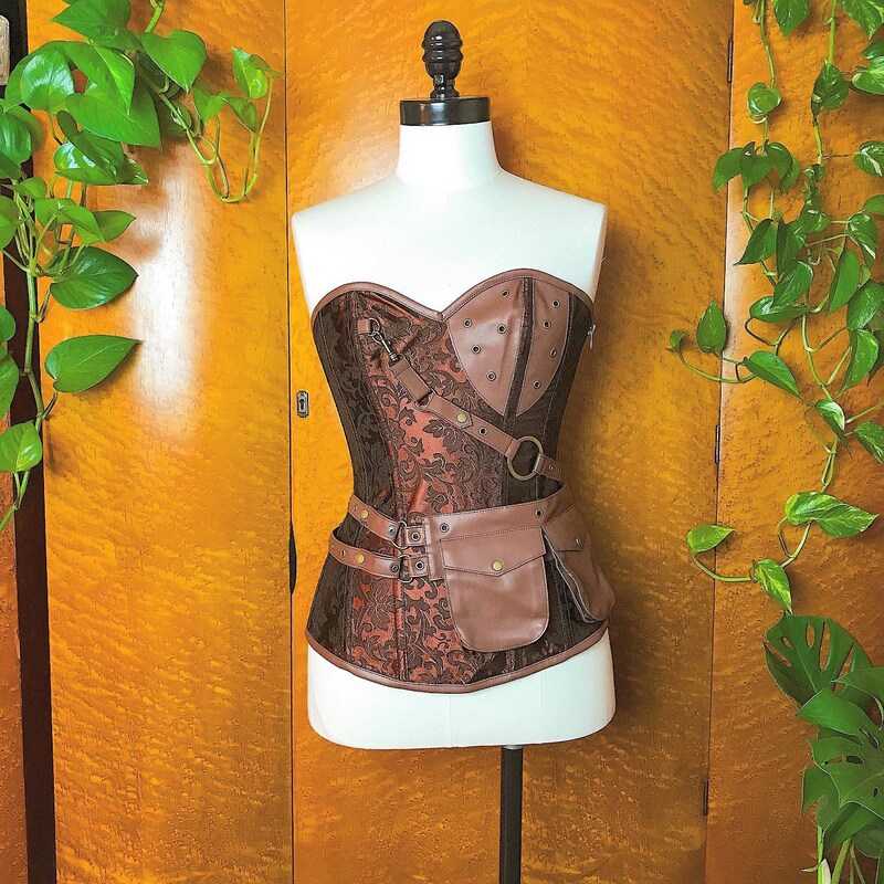 Burlesque Corset - Etsy