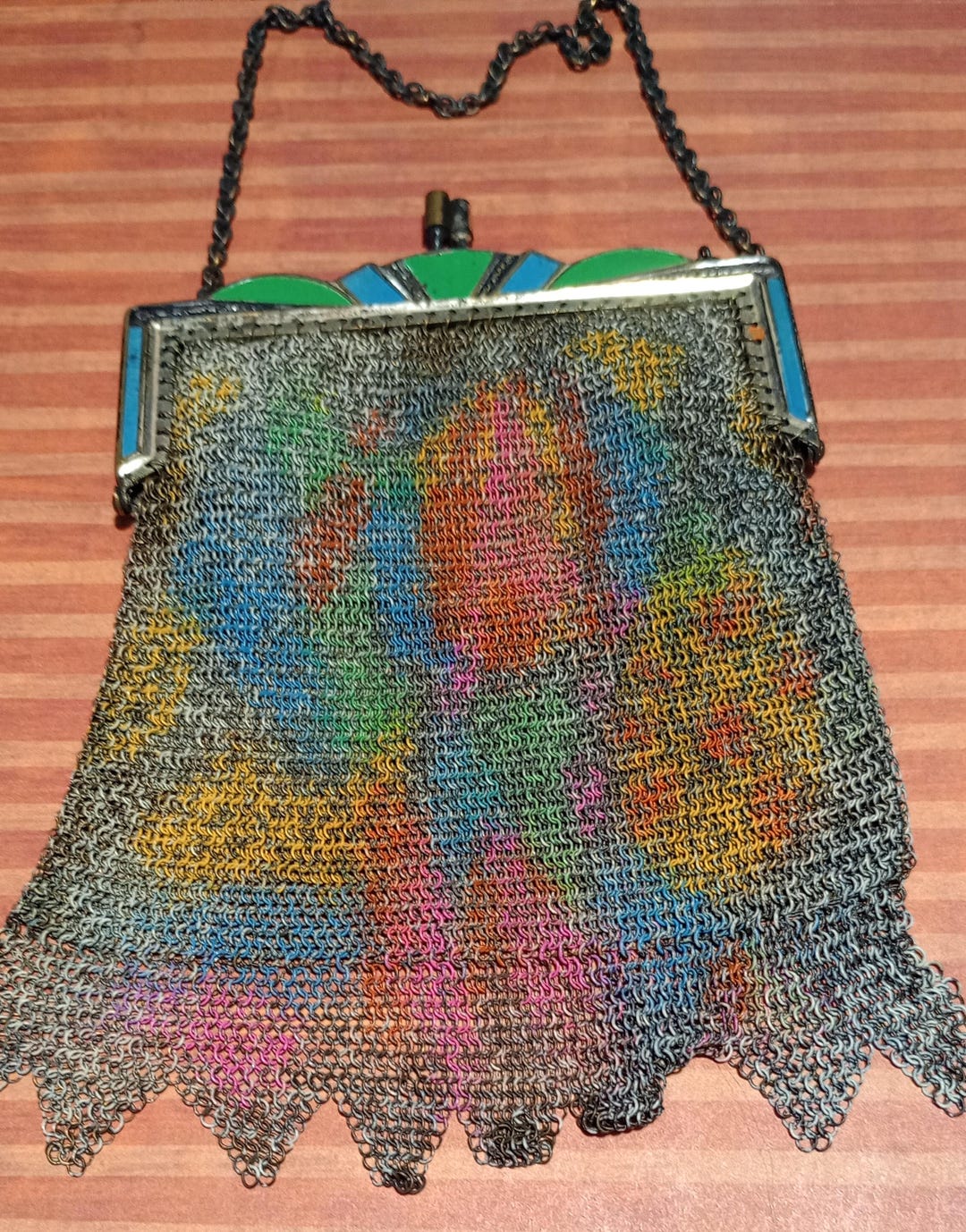 Antique Flapper Mesh Purse - Etsy