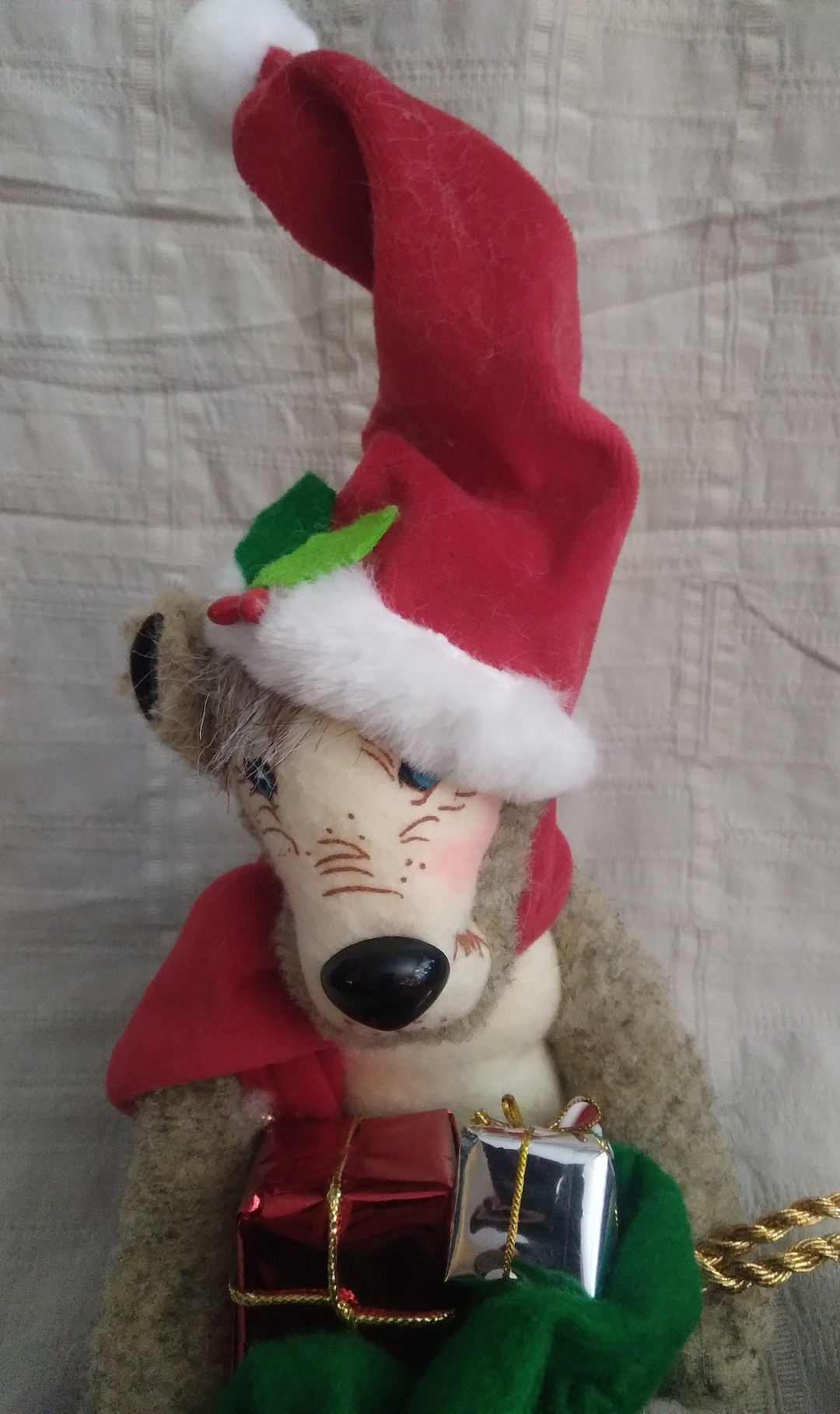 Annalee Santa Claus Bear Doll Christmas 9 Inches - Etsy