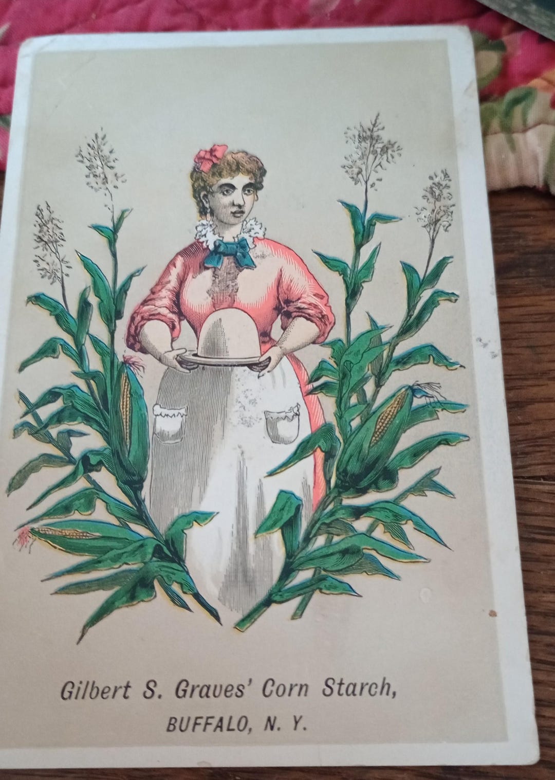 Antique Victorian 1800's Family Starch Filbert S. Graves Buffalo New ...