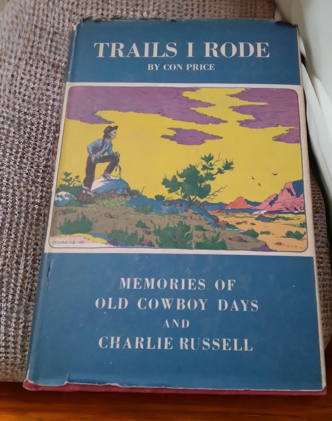 Vintage First Edition 1947 Trails I Rode Charlie Russell Con Price Book ...