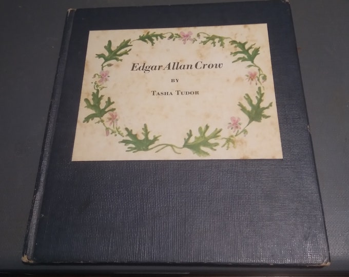 Rare Tasha Tudor Edgar Allan Crow First Edition 1953 Children's Book - Etsy