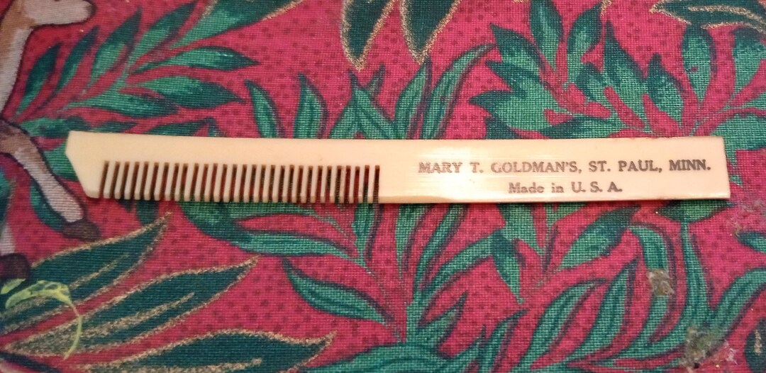 Antique Miniature Advertising Comb Mary T Goldman's Restore Minneapolis ...