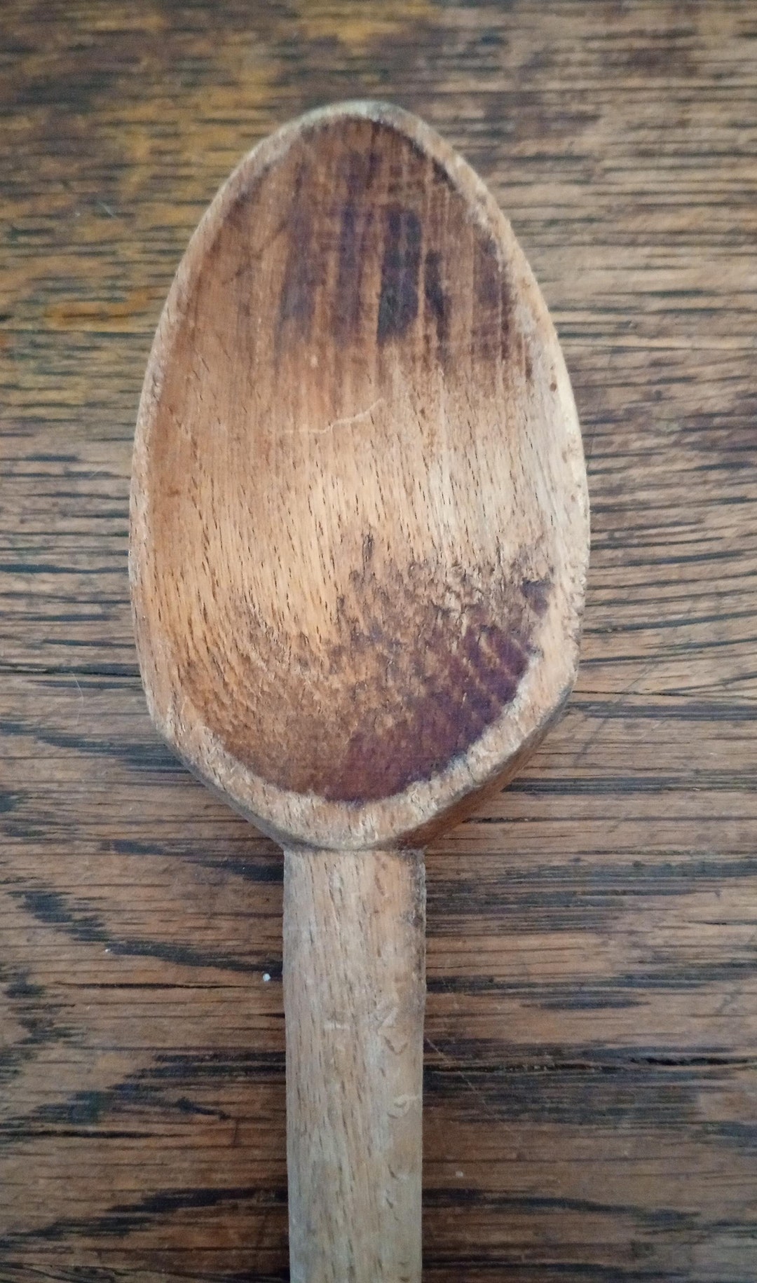 Antique Primitive Wood Spoon - Etsy