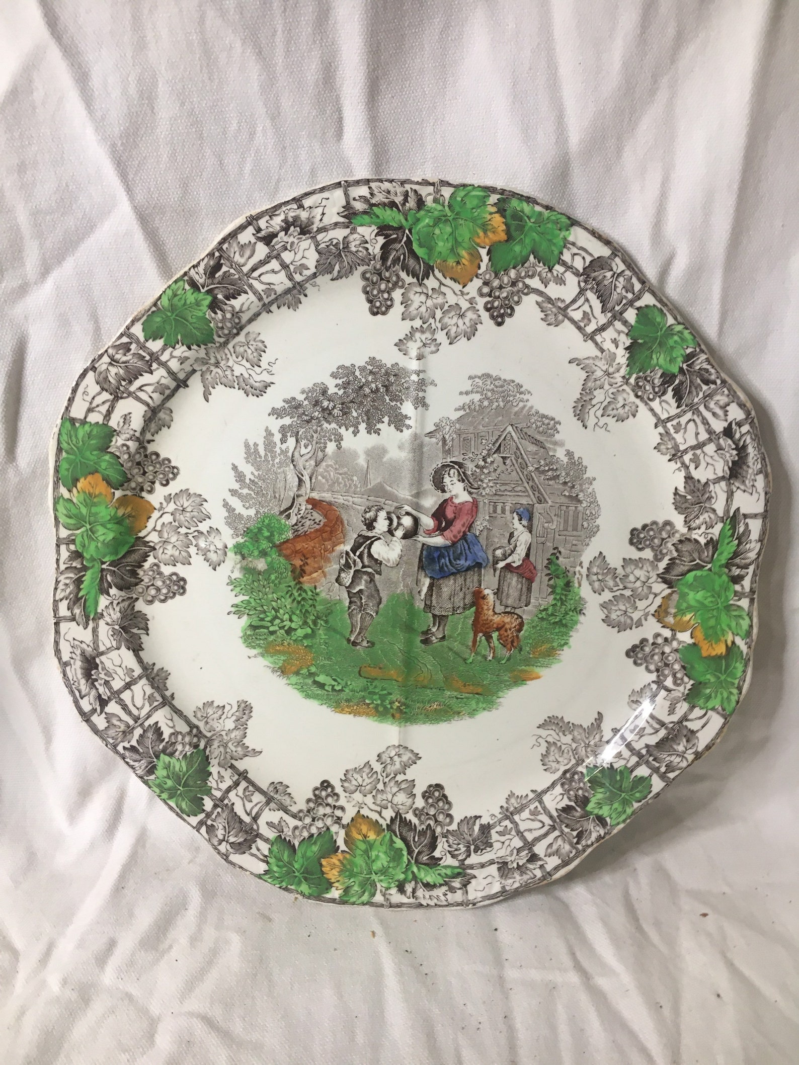 Copeland Spode Byron Series No 2. Plate. Sandwich Serving - Etsy Israel