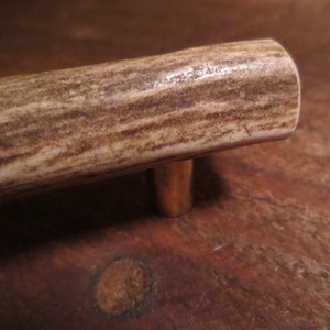 Real Deer Antler Handle 5" Handles Pulls for Cabinet Doors and Drawers ...