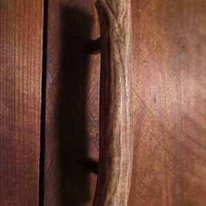 Real Deer Antler Handle 5" Handles Pulls for Cabinet Doors and Drawers ...
