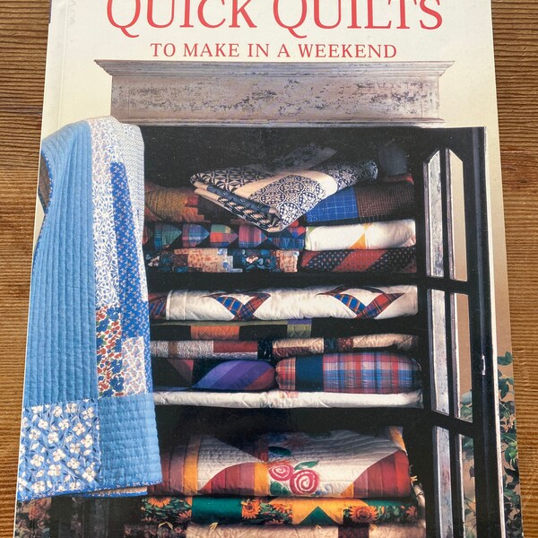 Quick Quilt Pattern - Etsy UK