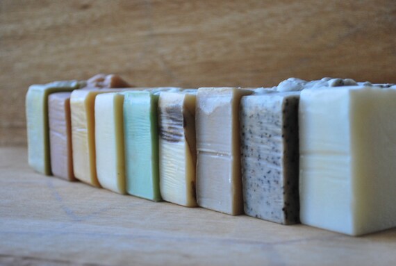 Items similar to Soap Set - Pick 6 - All Natural Soap - Sampler - Gift ...