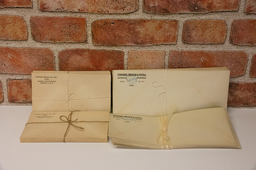 Vintage Unused Envelopes Company Logo Junk Journal Repurpose - Etsy