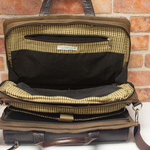 Rare Vintage NFL Logo Embossed Cutter & Buck Leather Shoulder Bag ...