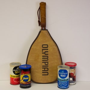 Vintage Racquetball Grouping the Ultimate Olympian Racket and 4 ...