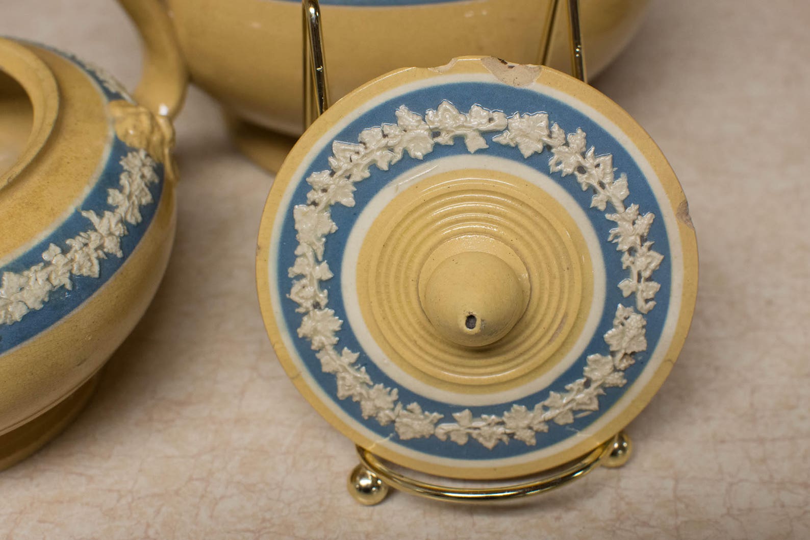 Yellowware Yelloware Vintage Teapot Wedgewood | Etsy