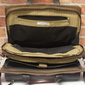 Rare Vintage NFL Logo Embossed Cutter & Buck Leather Shoulder Bag ...