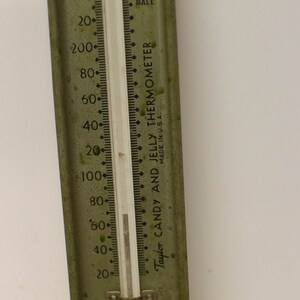 Vintage Taylor Candy Thermometer Turquoise Handle Candy Making Tool - Etsy