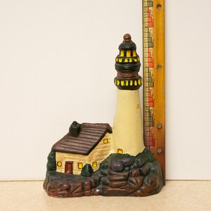 Vintage Cast Iron Lighthouse Doorstop Classic Coastal Lighthouse Doorstop - Etsy
