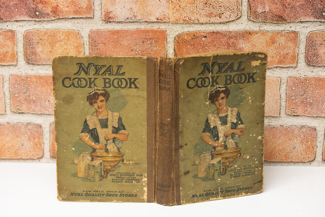 Antique Nyal Quality Drugstores Cookbook Boston Cooking School ...