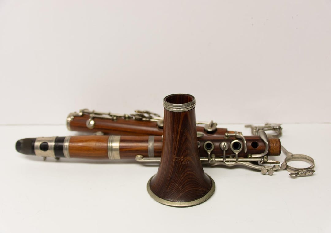 Vintage Conn Pan American Cocobolo Wood Clarinet in Case Music ...