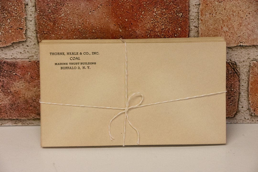 Vintage Unused Envelopes Company Logo Junk Journal Repurpose - Etsy