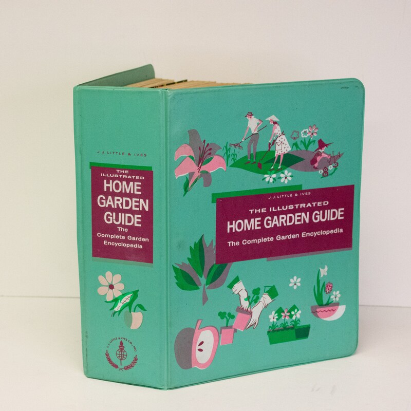 Vintage Garden Book - Etsy