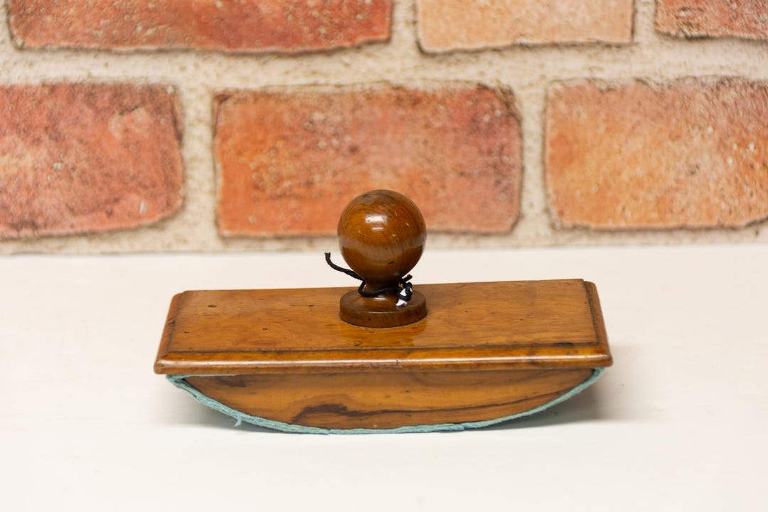 Antique Burl Wood Rocking Ink Blotter: 1880s Writing Essential - Etsy