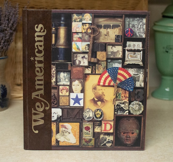 Hardcover Reference History Book We Americans | Etsy