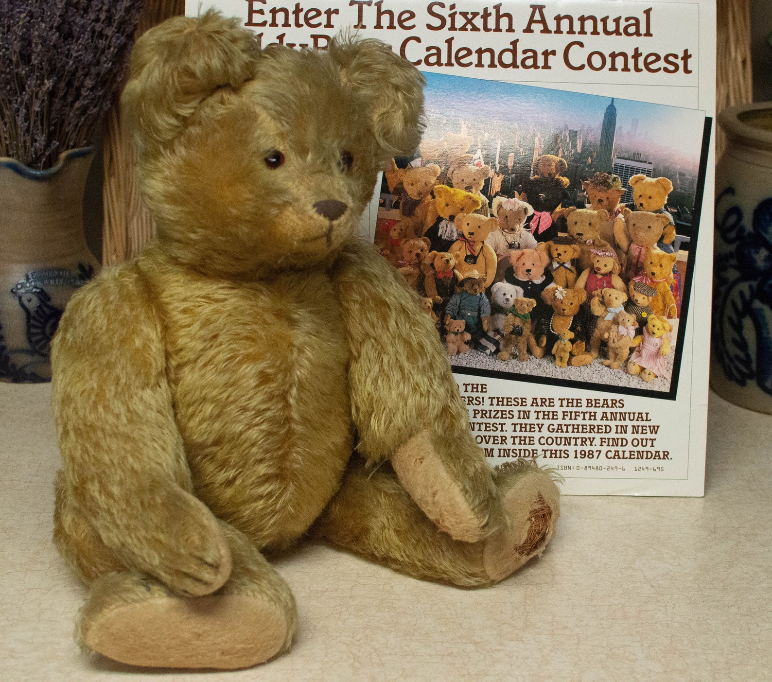 Rare and Important Documented Award Winning Jointed Teddy Bear Vintage ...