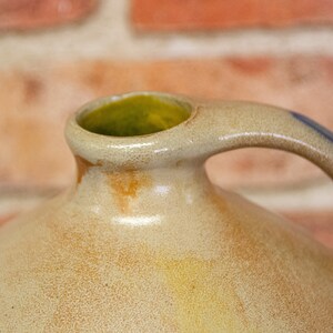 Vintage Stoneware Beaumont Pottery Blue Decorated Stoneware Jug Love ...