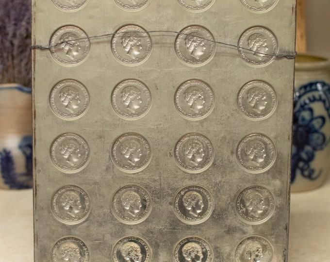 Rare Vintage Large Chocolate Coin Mold - Etsy