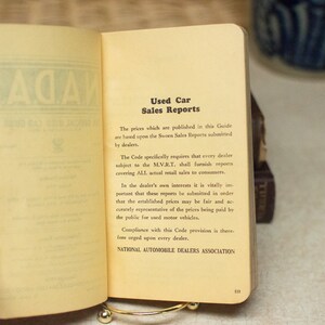 Vintage NADA Official USED Car Guide Automobilia Car Buying Guide - Etsy