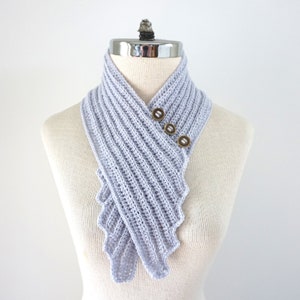 Modern Edge Scarf Crochet Pattern, Contemporary Crochet Scarf Pattern ...