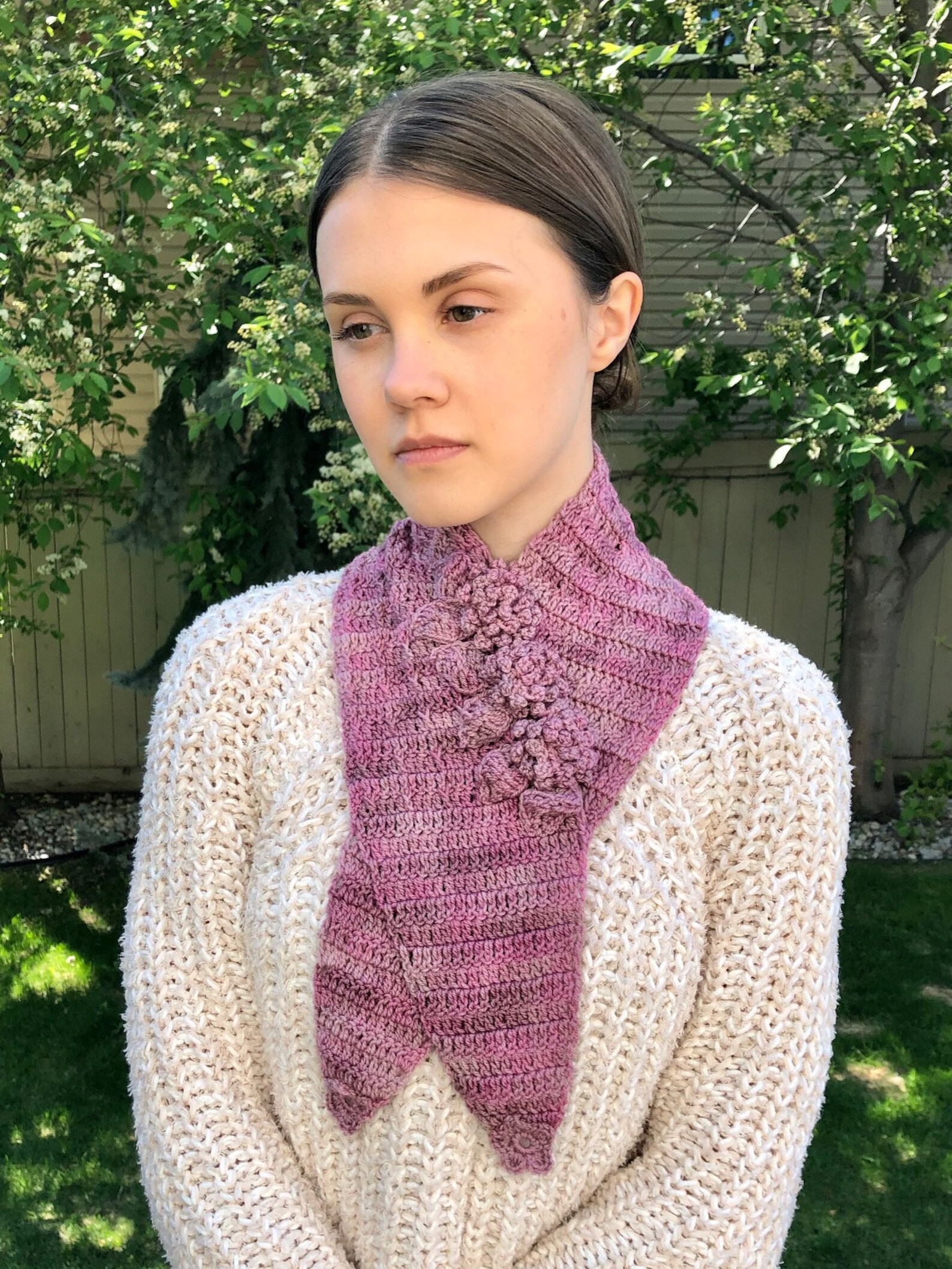 Crochet Pattern Collection 1 Floral Botanical Scarves - Etsy