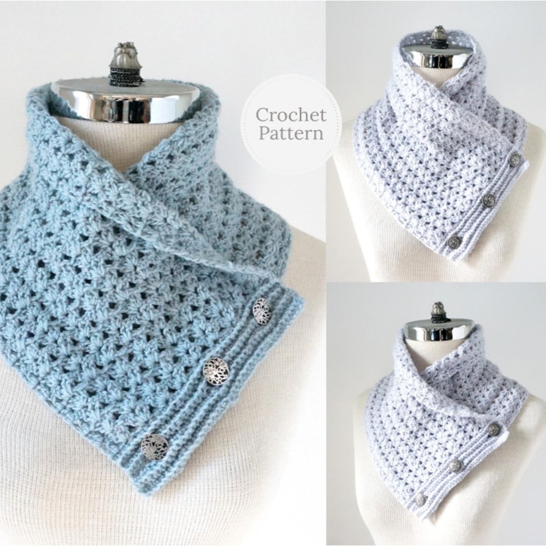 Ashley Lace Scarf Crochet Pattern in Fingerling/sock Weight Yarn, Lace ...